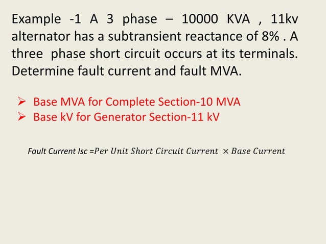 Symmetrical Fault Analysis | PPTX | Physics | Science