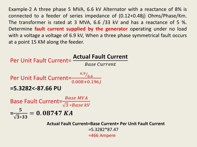 Symmetrical Fault Analysis | PPTX | Physics | Science