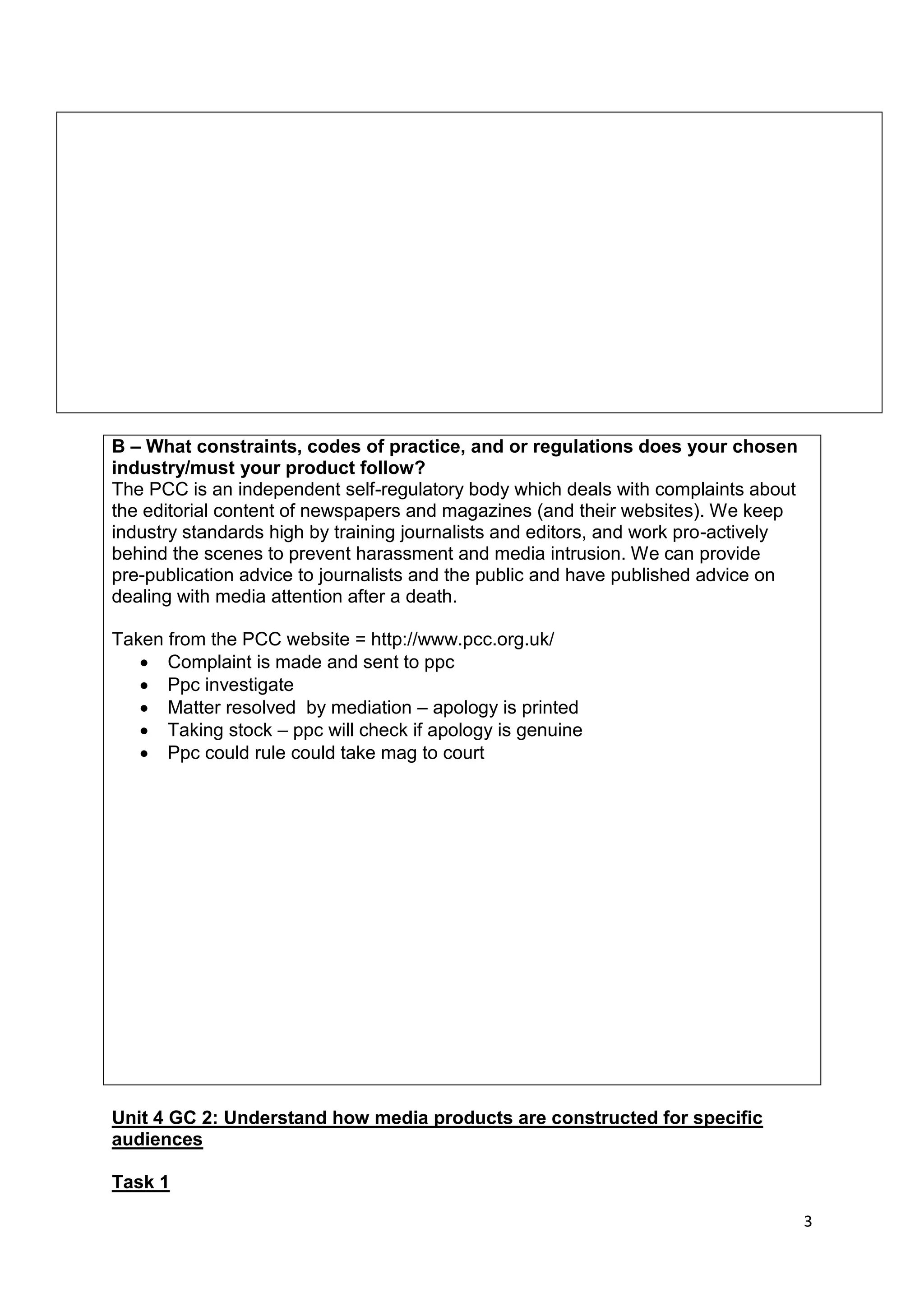 Unit 4 tasks for unit 21 tom | PDF