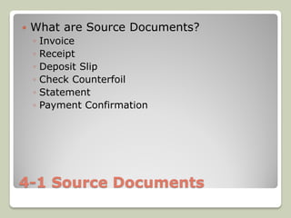 Unit 4 The Accounting Cycle | PPT