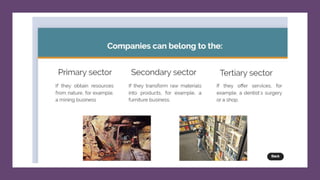 Unit 4 the areas of economic activity | PPTX