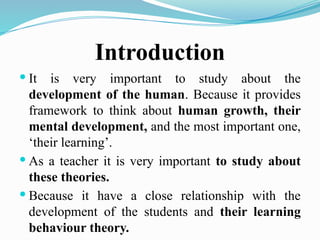 Unit 4 THEORY OF HUMAN DEVELOPMENT.pptxpp | PPTX