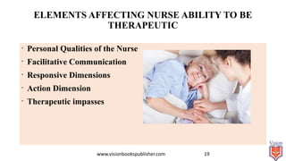 ppt. therapeutic communication and nurse patient relationship (1) | PDF