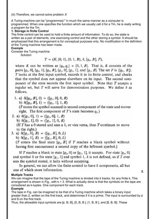 theory of computation notes for school of engineering | PDF