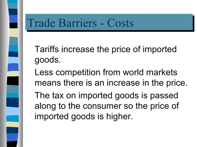 Unit 4 Trade Barriers Powerpoint New2 | PPT