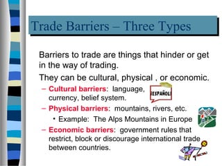 Unit 4 Trade Barriers Powerpoint New2 | PPT