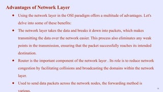 Unit 4 Transport Layer Network Layer | PPTX