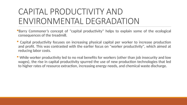 UNIT 4 NOTES ON TREADMILL OF PRODUCTION.pptx