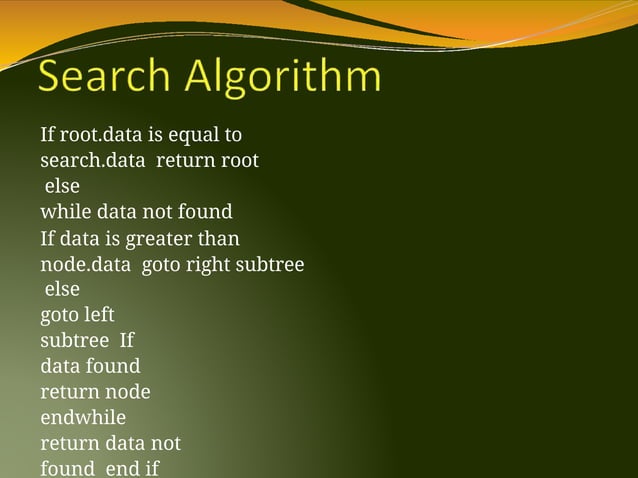 Why Tree Is Considered A Non Linear Data Structure Pptx