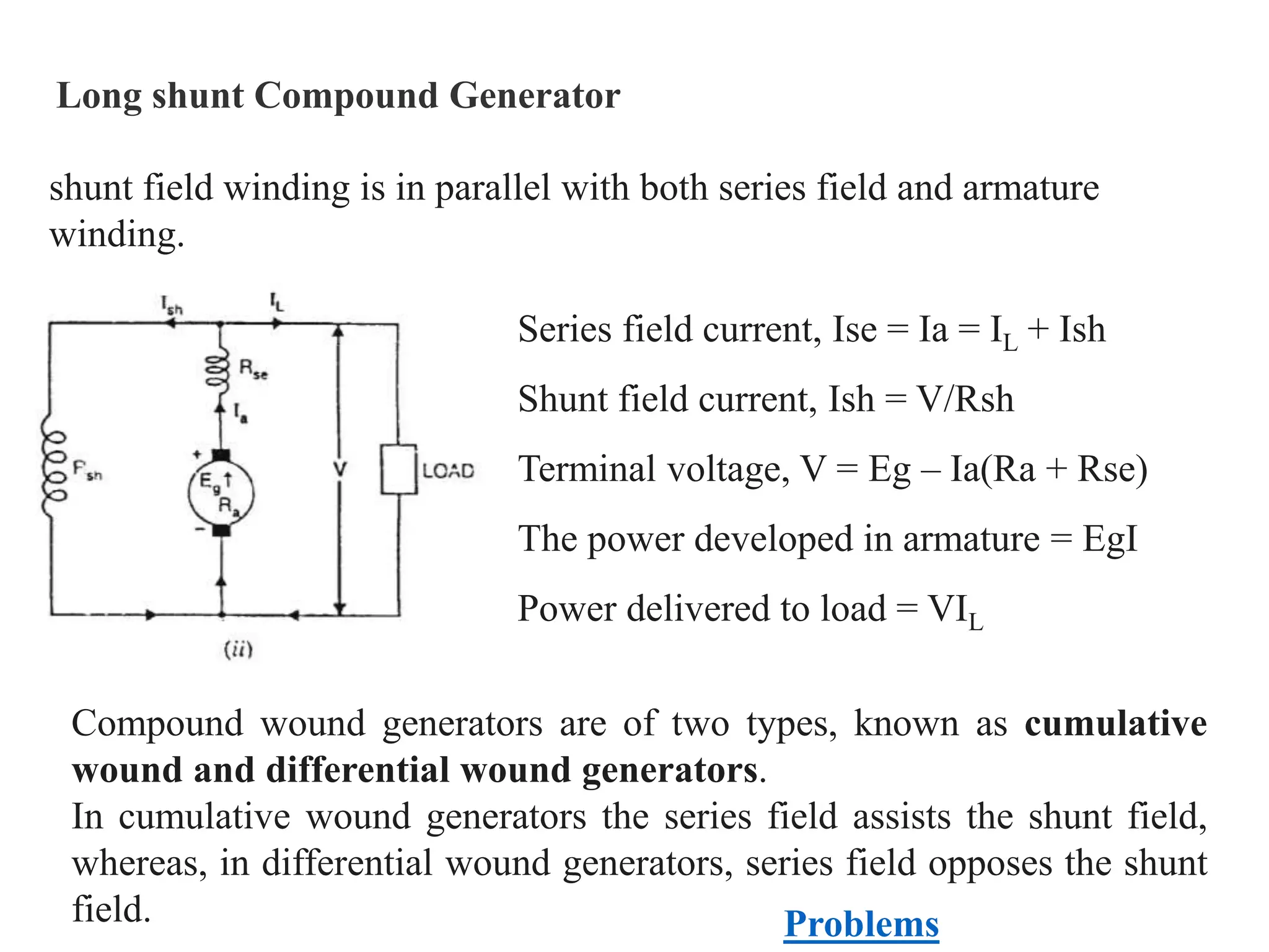DC Generator tutorial problem | PPTX