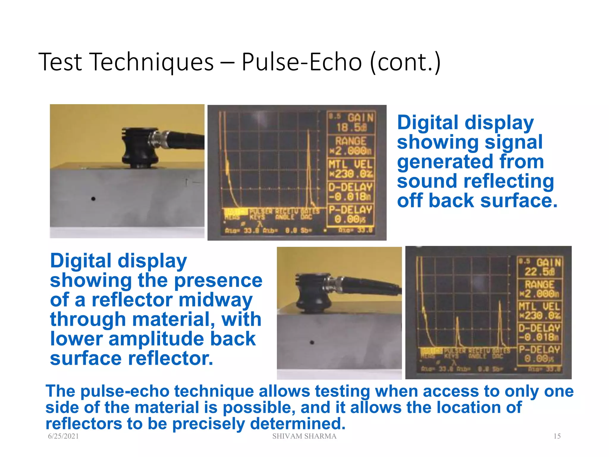 Unit 4 ultrasonic testing method | PPT