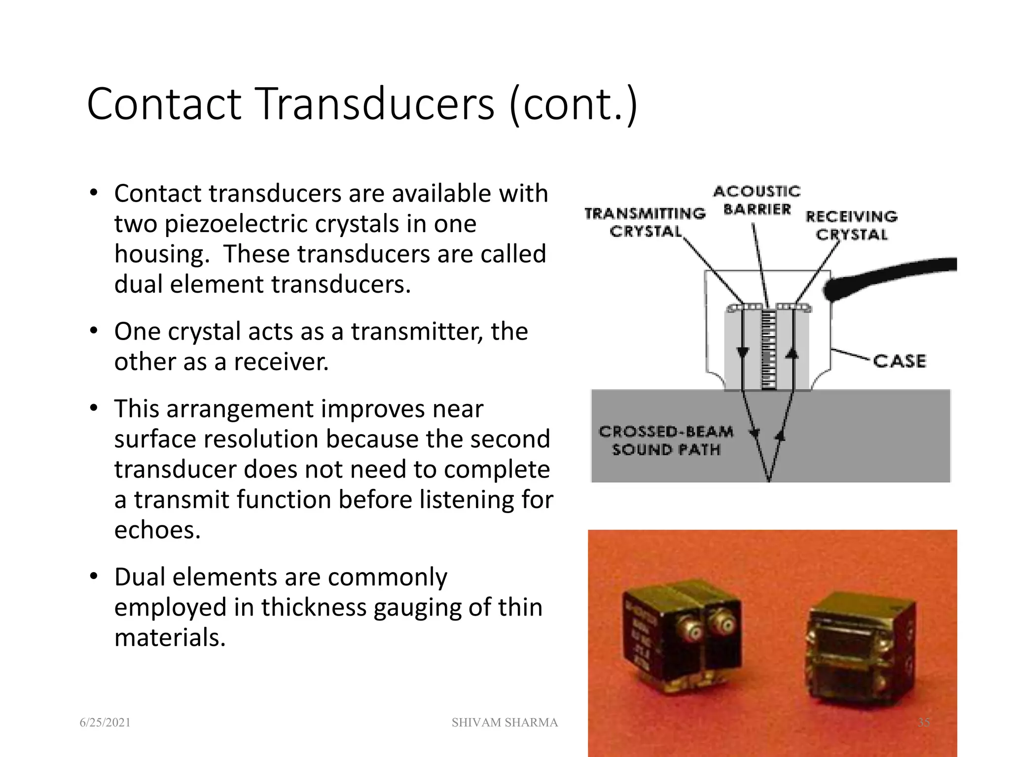 Unit 4 ultrasonic testing method | PPT