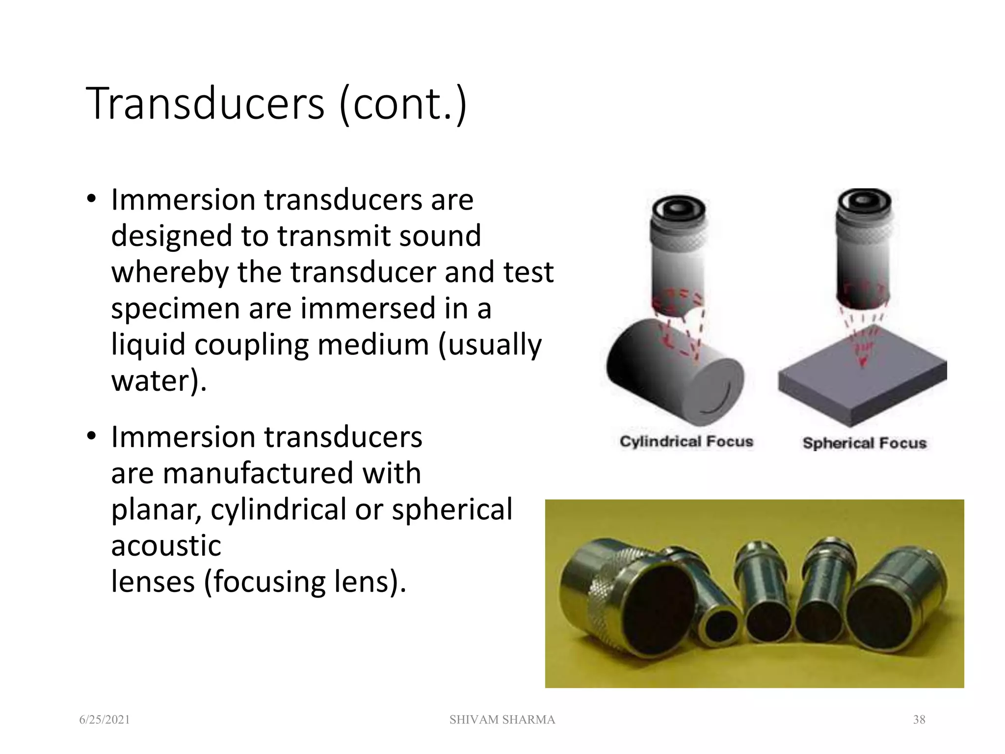 Unit 4 ultrasonic testing method | PPT