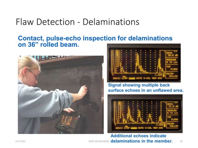 Unit 4 ultrasonic testing method | PPT