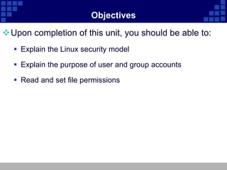 Unit 4 user and group | PDF