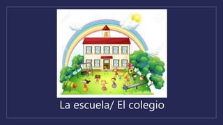 Unit 4 Vocabulary "My School Life" Intro | PPT