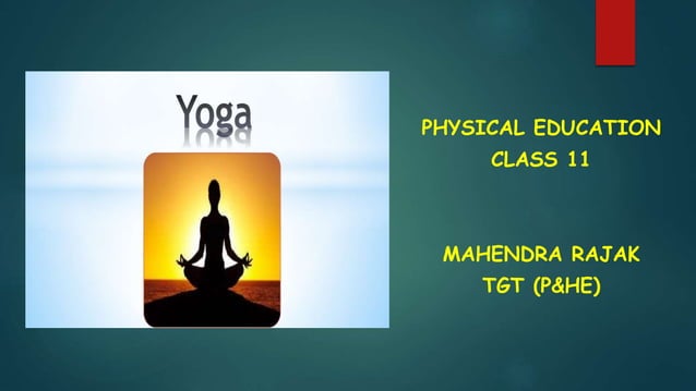 UNIT 4 Yoga Class 11 Physical Education | PPTX | Hinduism | Religion ...