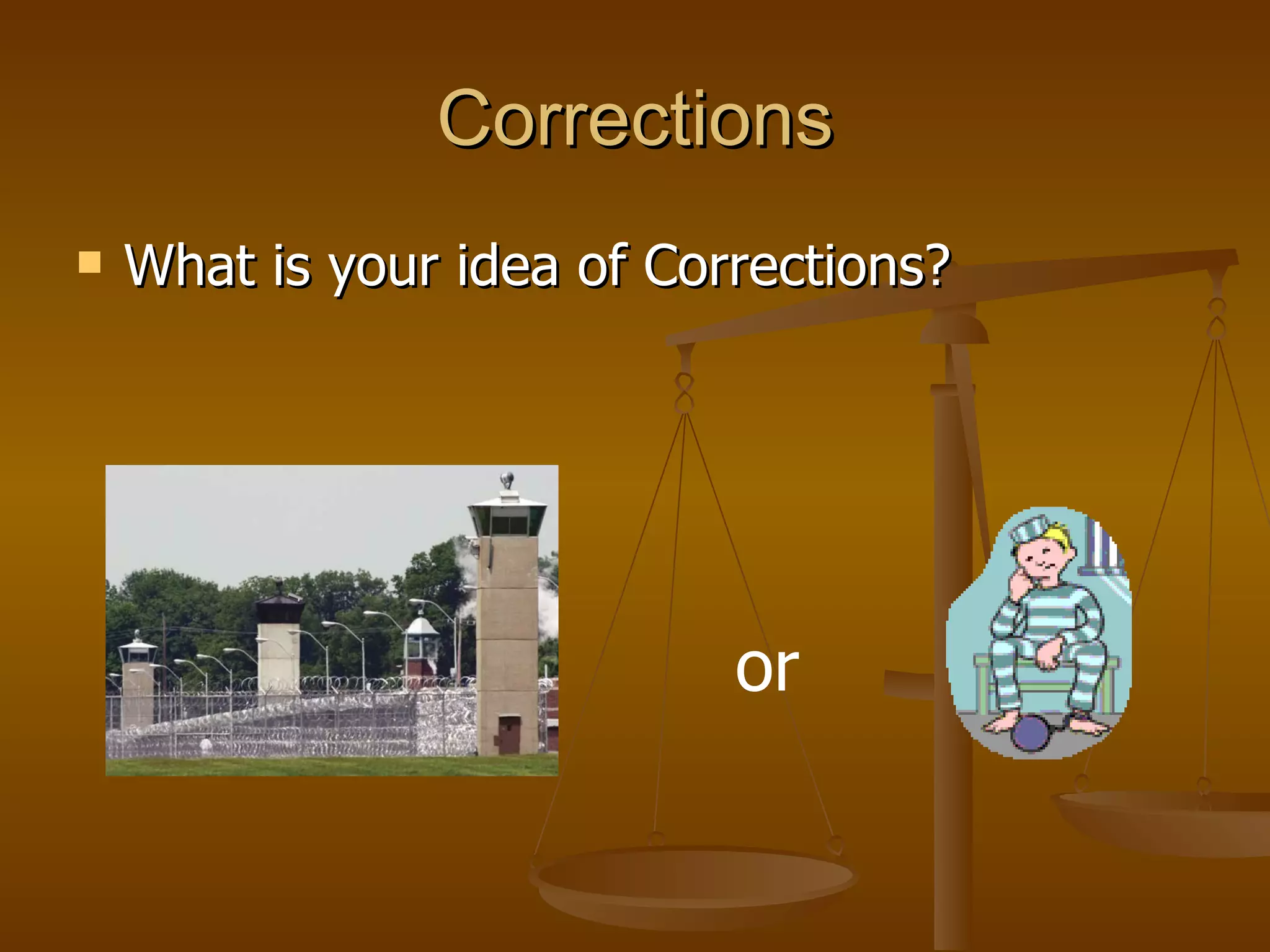 What is Corrections? | PPT