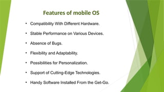 Advanced Operating Systems- Mobile OS and ARM | PPT