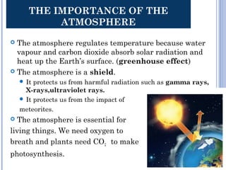Unit 5: The atmosphere | PPT