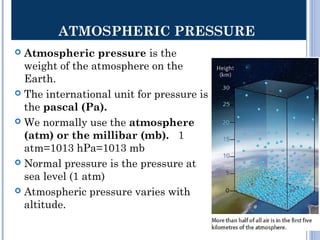Unit 5: The atmosphere | PPT