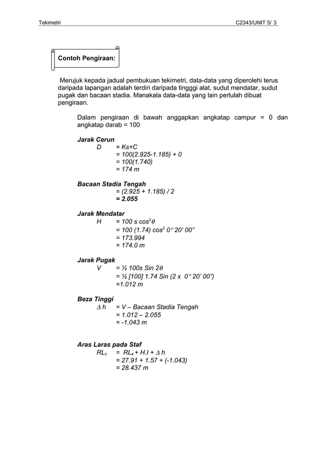 ukur kejuruteraan | PDF