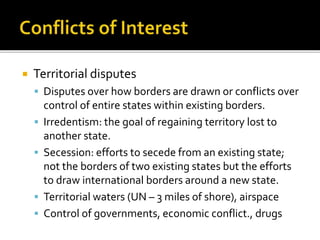 Lecture #4: Conflict, War, and Terrorism | PPTX