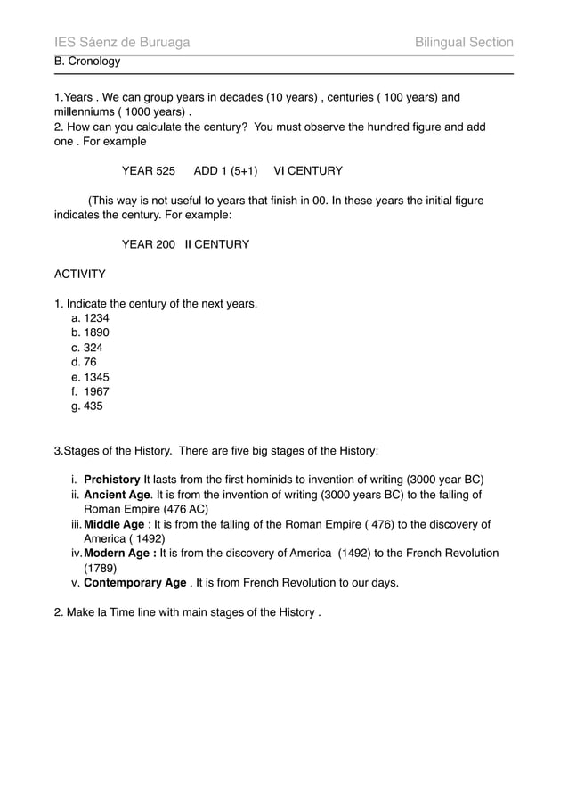 Unit 5. Introduction to History | PDF