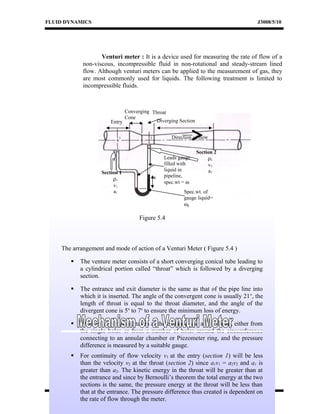 Unit 5 Fluid Mechanics | DOC