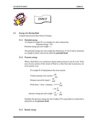 Unit 5 Fluid Mechanics | DOC
