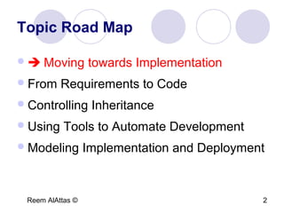 From Model to Implementation I | PPT