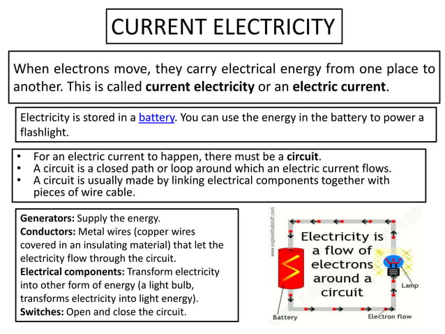 Static AND current electricity | PPTX