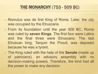 Unit 5. Ancient rome | PPTX