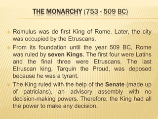 Unit 5. ancient rome | PPTX