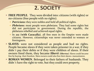 Unit 5. roman civilisation | PPTX