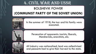 Unit 5.2. The Russian Revolution | PPT