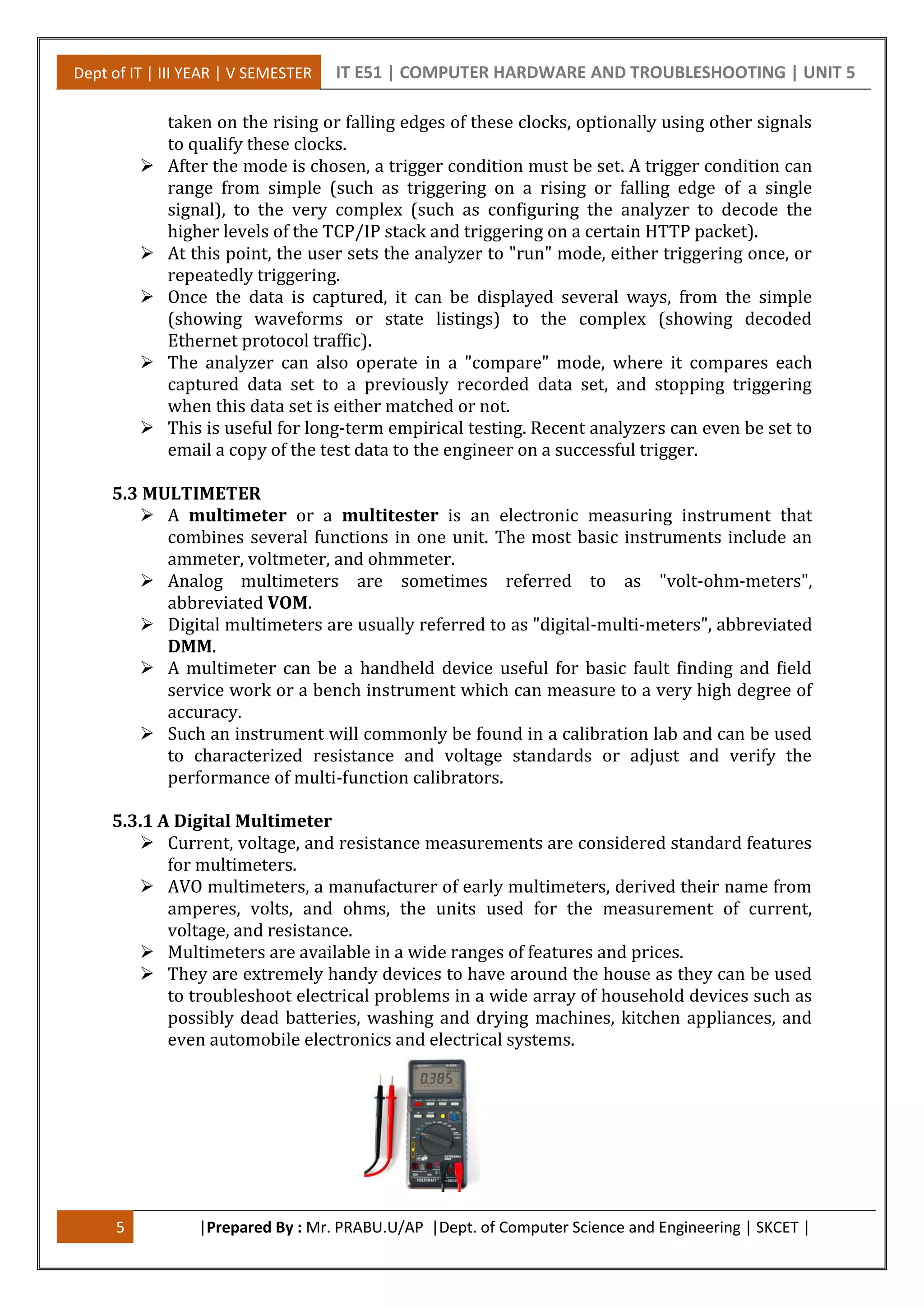 Troubleshooting & Tools | PDF