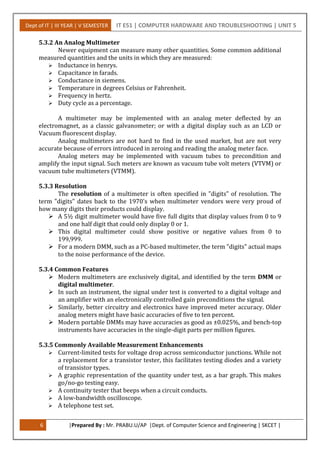 Troubleshooting & Tools | PDF