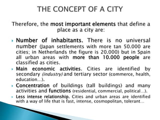 Unit 5.cities | PPT