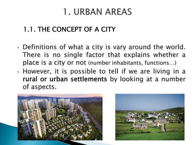 Unit 5.cities | PPT