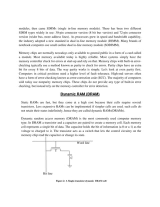 COMPUTER ORGANIZATION NOTES Unit 5 | PDF