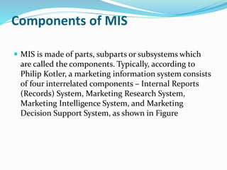 Unit 5- Marketing Information System | PPTX