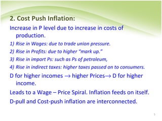 Inflation - causes and measurement | PPS