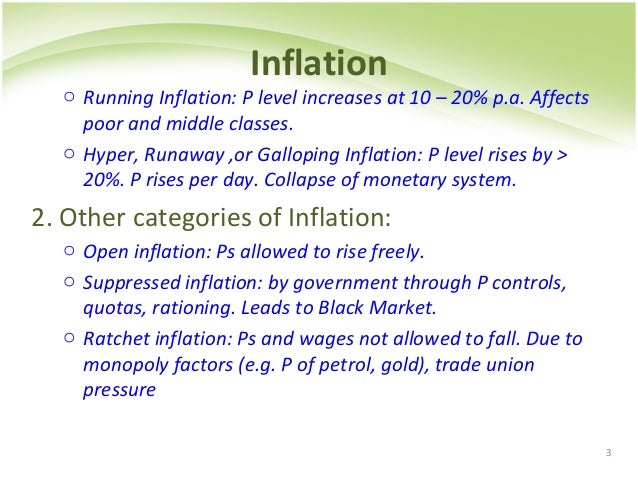 Causes Of Inflation