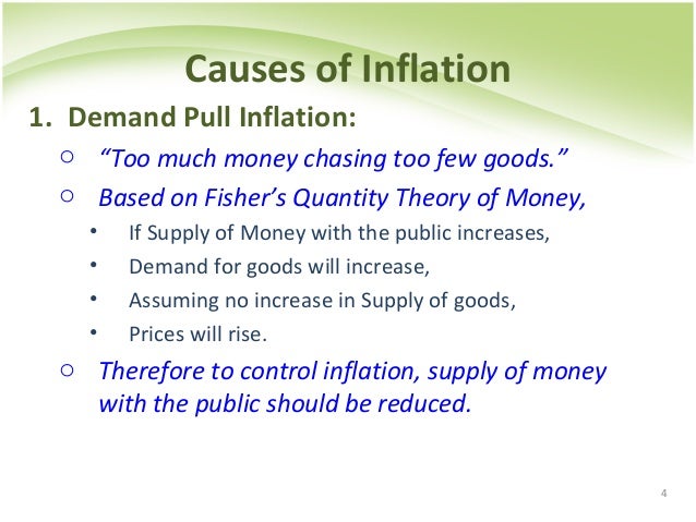 Inflation Causes And Measurement