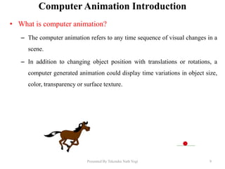 B. SC CSIT Computer Graphics Unit 5 By Tekendra Nath Yogi | PPTX