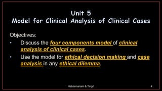 Model for Clinical Analysis of Clinical Cases | PPT