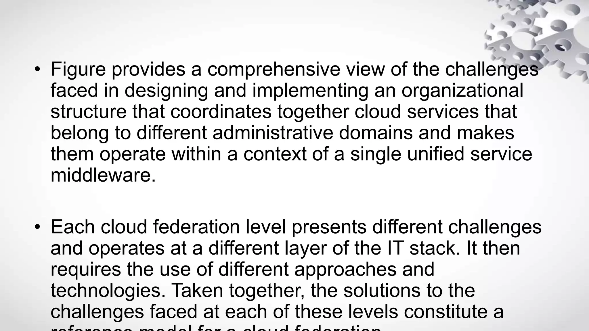 Unit5 Cloud Federation, | PPTX