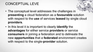 Unit5 Cloud Federation, | PPTX