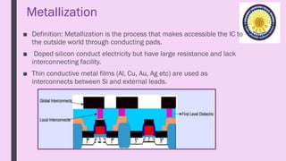 VLSI process integration | PPT